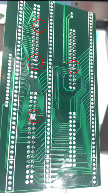 PCB bridge defect - SHENZHEN OUBEL TECHNOLOGY CO., LTD -OBSMT China ...